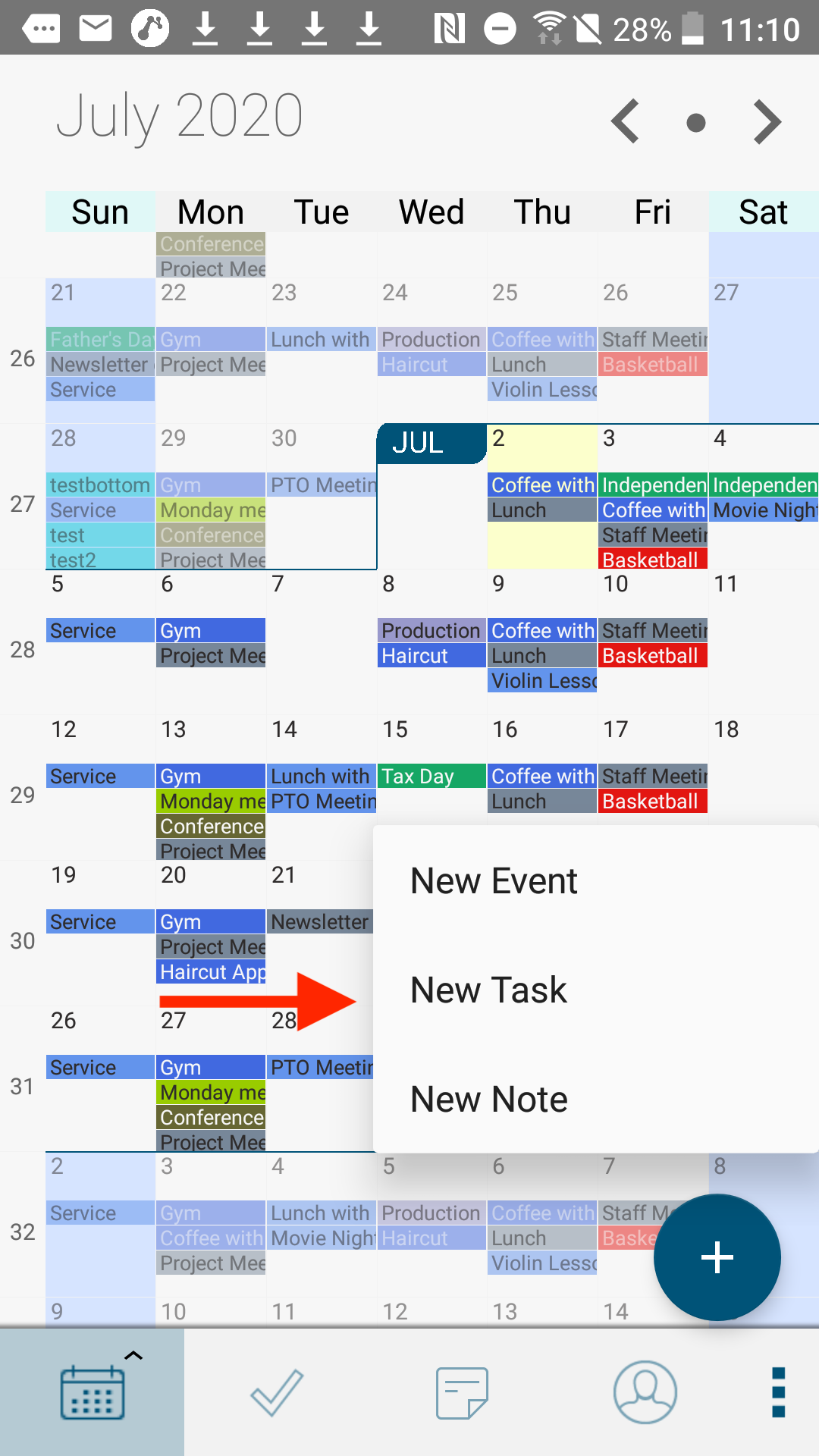 new item - Pocket Informant